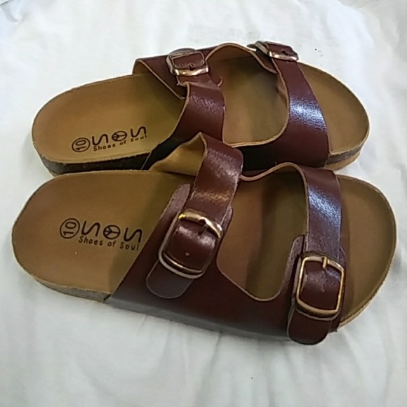SOS | Shoes | New Slip On Sandals Chocolate Brown Color | Poshmark